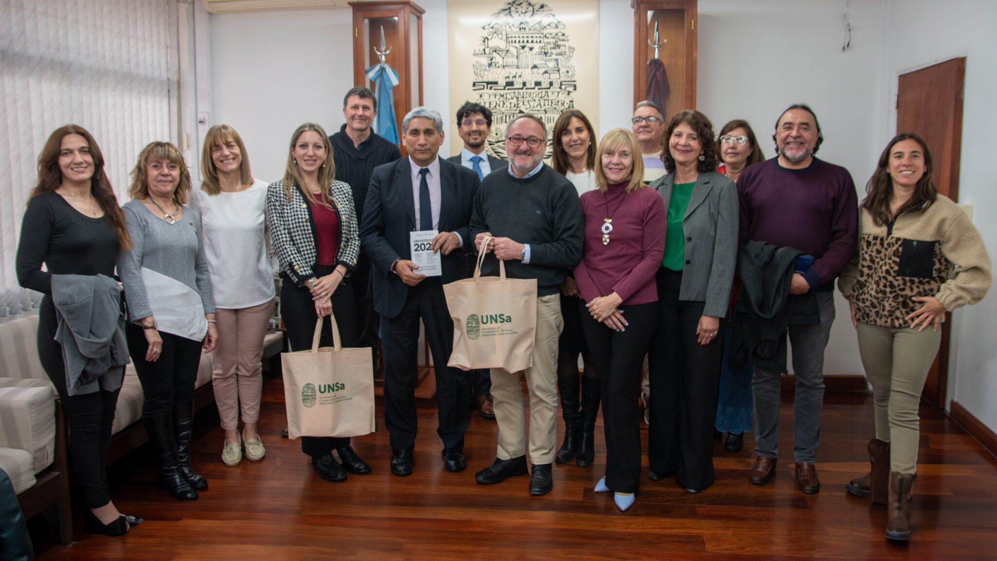 La UNSa avanza en un convenio con la Universidad Internacional de la Rioja de España ...